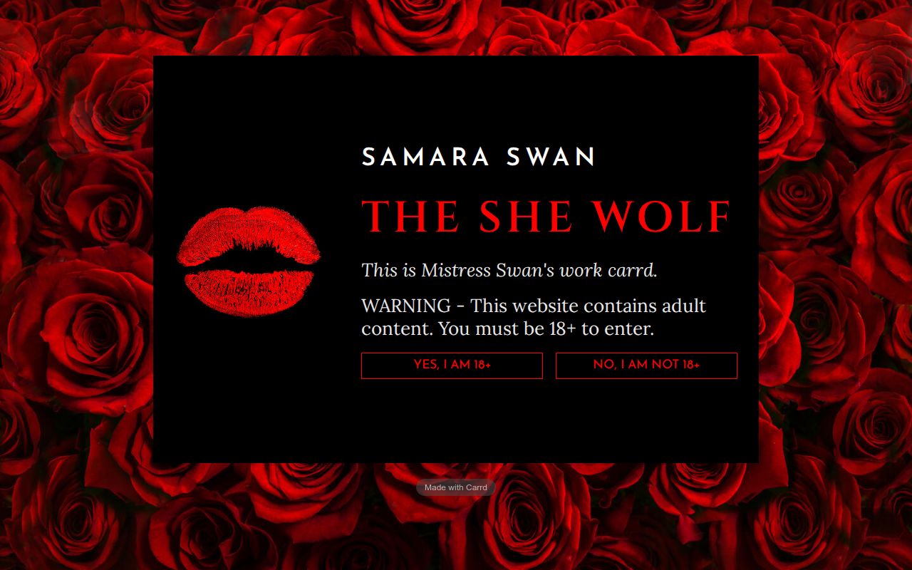 Samara Swan - The She Wolf
